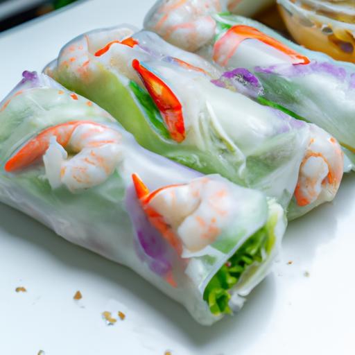 Rice paper rolls with shrimp | Recepty 24/7